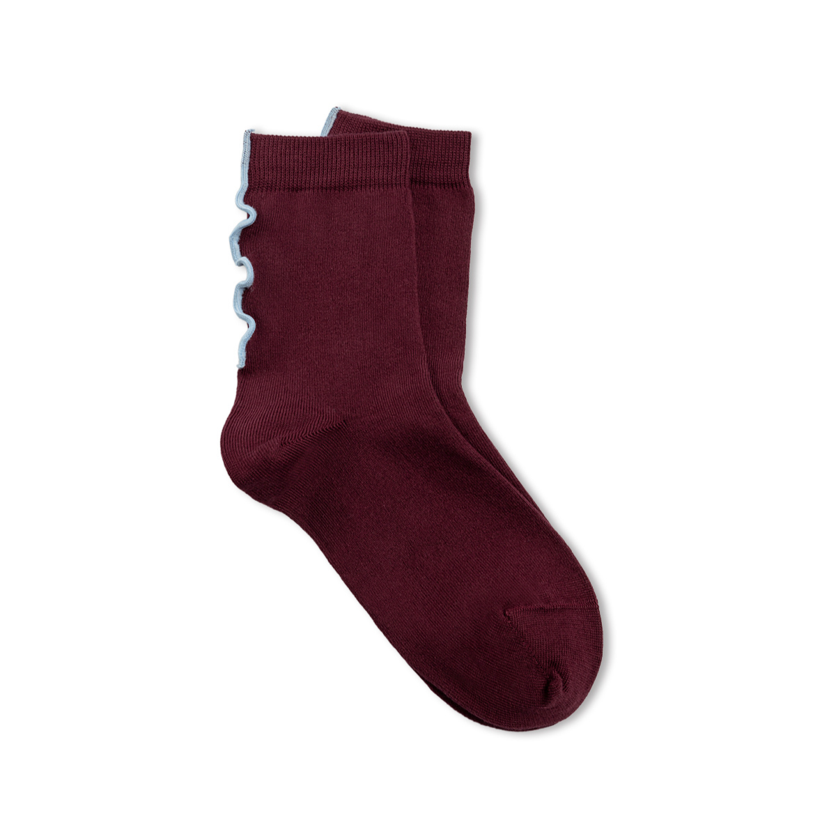 Future Classics | socks for women - Crew Socks Ruby Wine | kapok